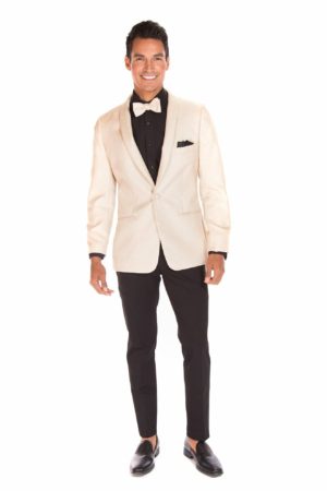 Remi Gold Slim Fit Tuxedo | Rondinelli Tuxedo
